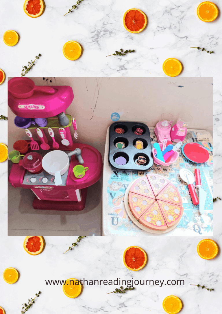 How to set up Pizza Restaurant Pretend Play? - Nathan Reading Journey
