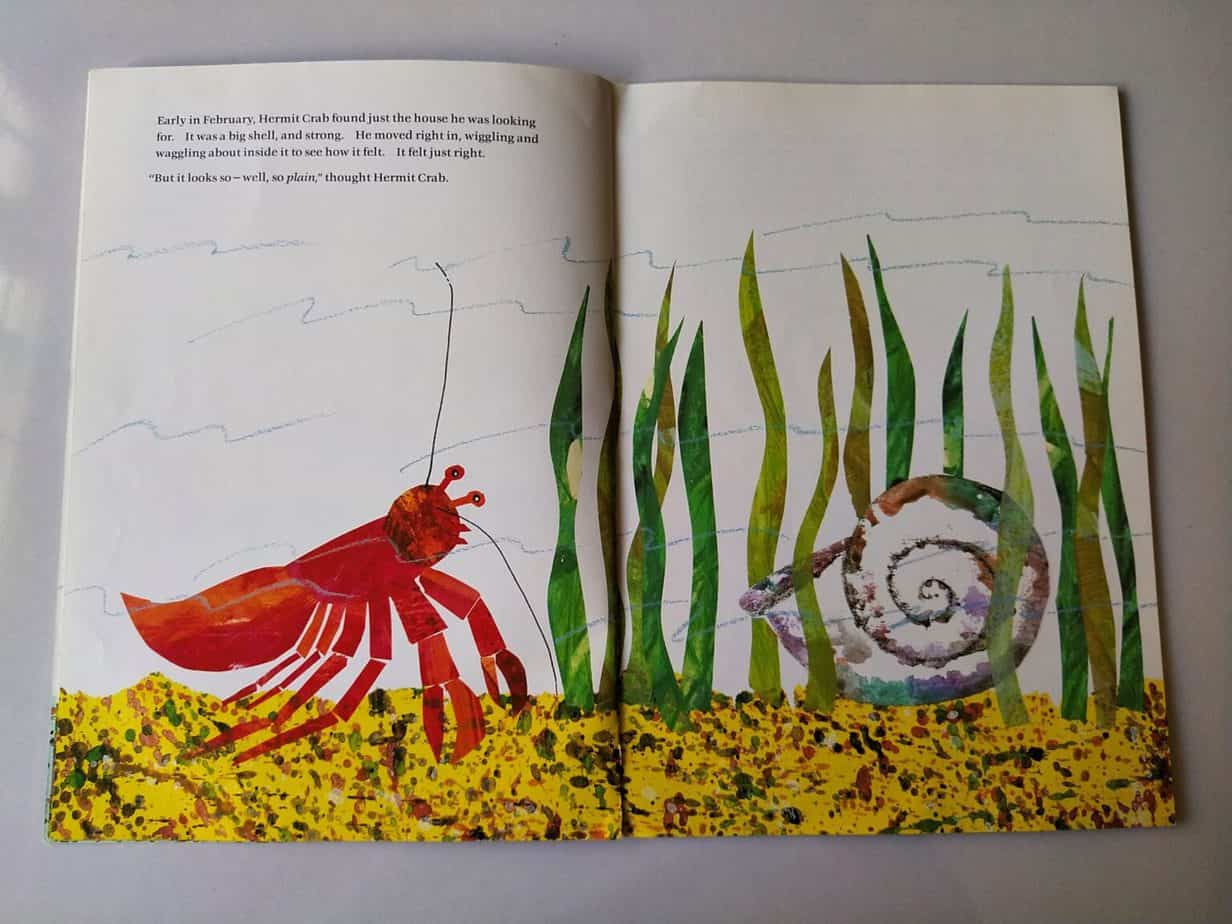REVIEW: A HOUSE FOR HERMIT CRAB BY ERIC CARLE - Nathan Reading Journey