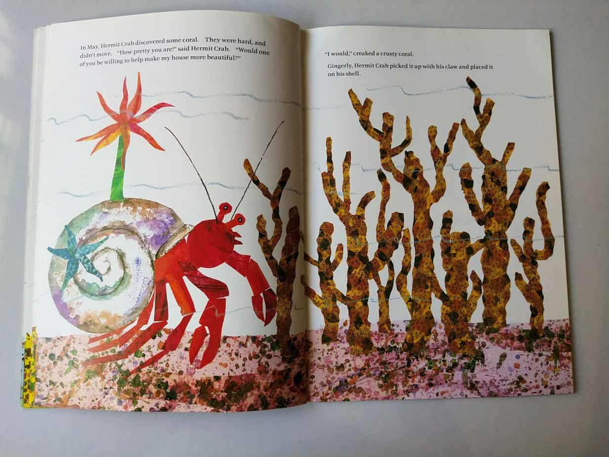 REVIEW: A HOUSE FOR HERMIT CRAB BY ERIC CARLE - Nathan Reading Journey