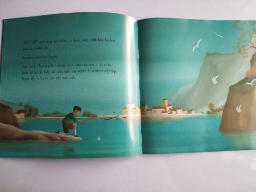 REVIEW: Manfish: A Story of Jacques Cousteau By Jennifer Berne - Nathan ...