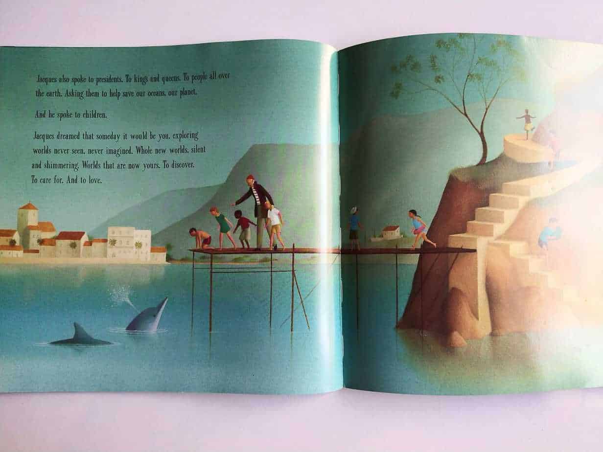 REVIEW: Manfish: A Story of Jacques Cousteau By Jennifer Berne - Nathan ...