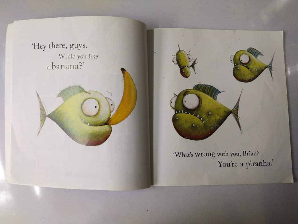 REVIEW: Piranha's Don't Eat Bananas By Aaron Blabey - Nathan Reading ...