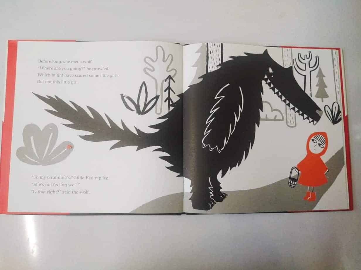 REVIEW: Little Red By Bethan Woollvin - Nathan Reading Journey